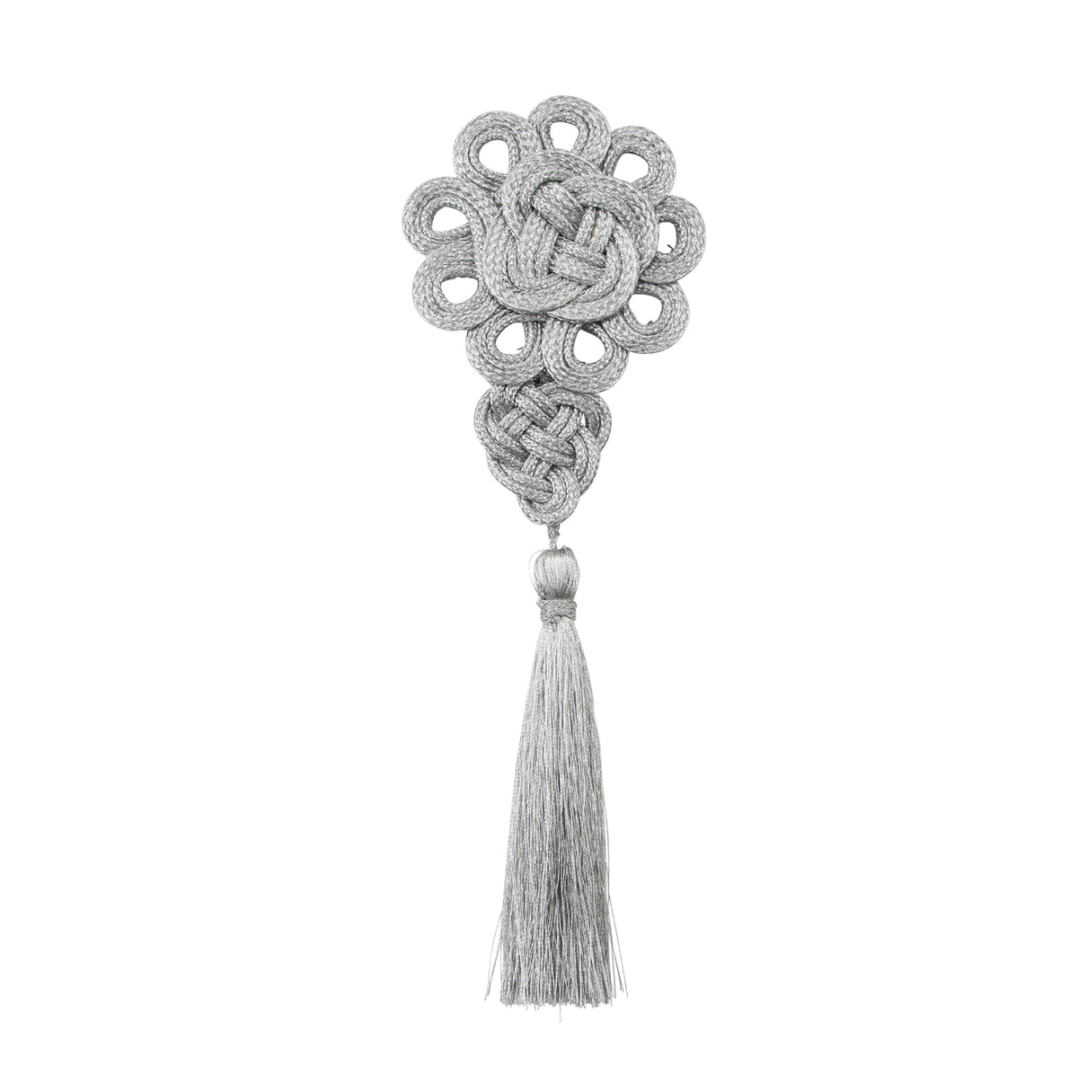 Large Tassel, Silver – Wyla Inc